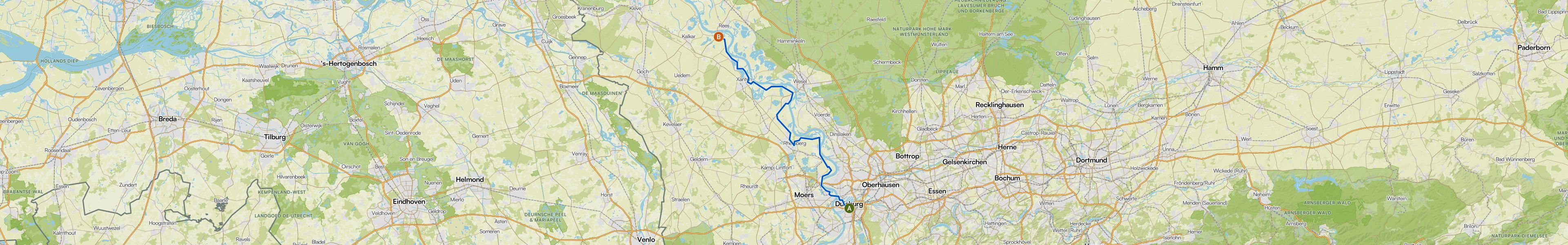 Der Rheinradweg — Von der Quelle an die Nordsee | Fahrrad-Collection ...